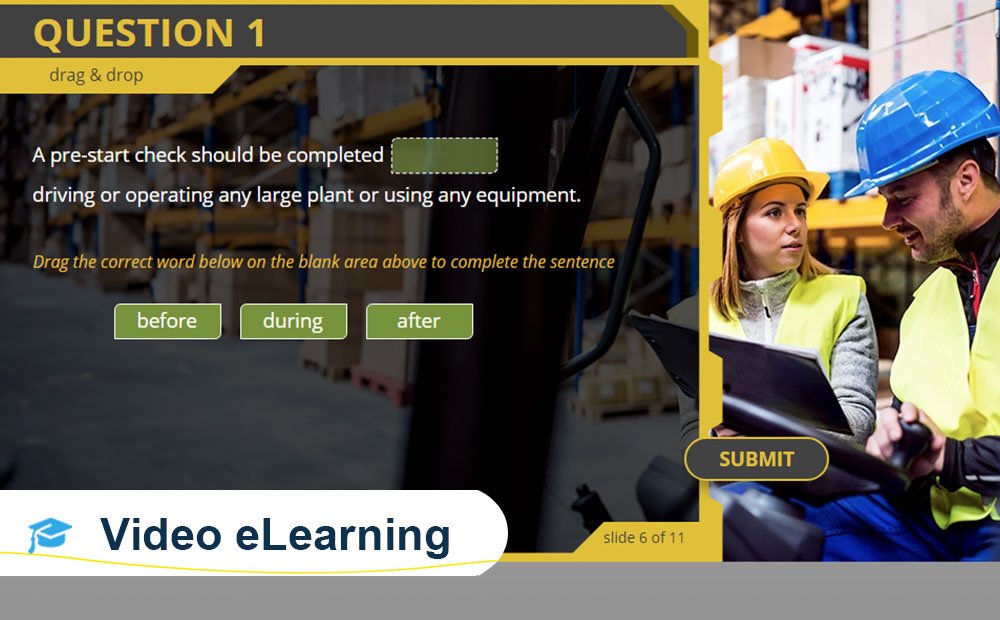 Pre Start Checks Induction | Channel1